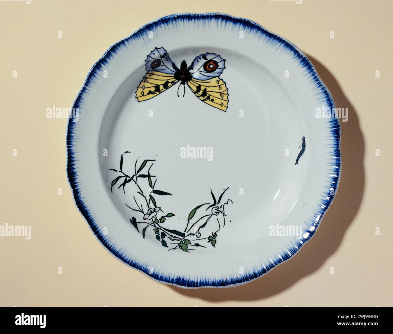 Félix Henri Bracquemond, Eugène Rousseau. "Rousseau" service "" hollow ...