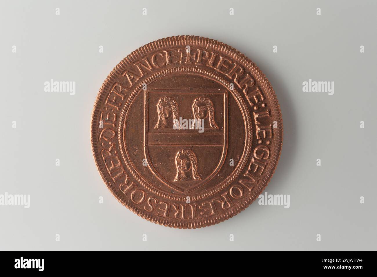 Carnavalet museum, tokens collection Stock Photo - Alamy