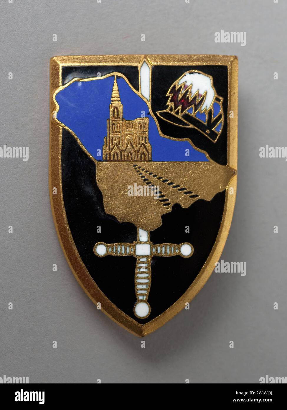 War 1939-1945. ESM General Leclerc promotion badge. General Leclerc ...