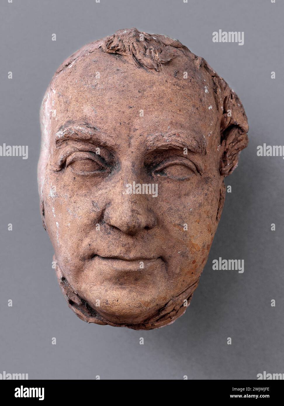 Jean-Pierre Dantan (1800-1869), said Dantan the young. Unknown mask ...