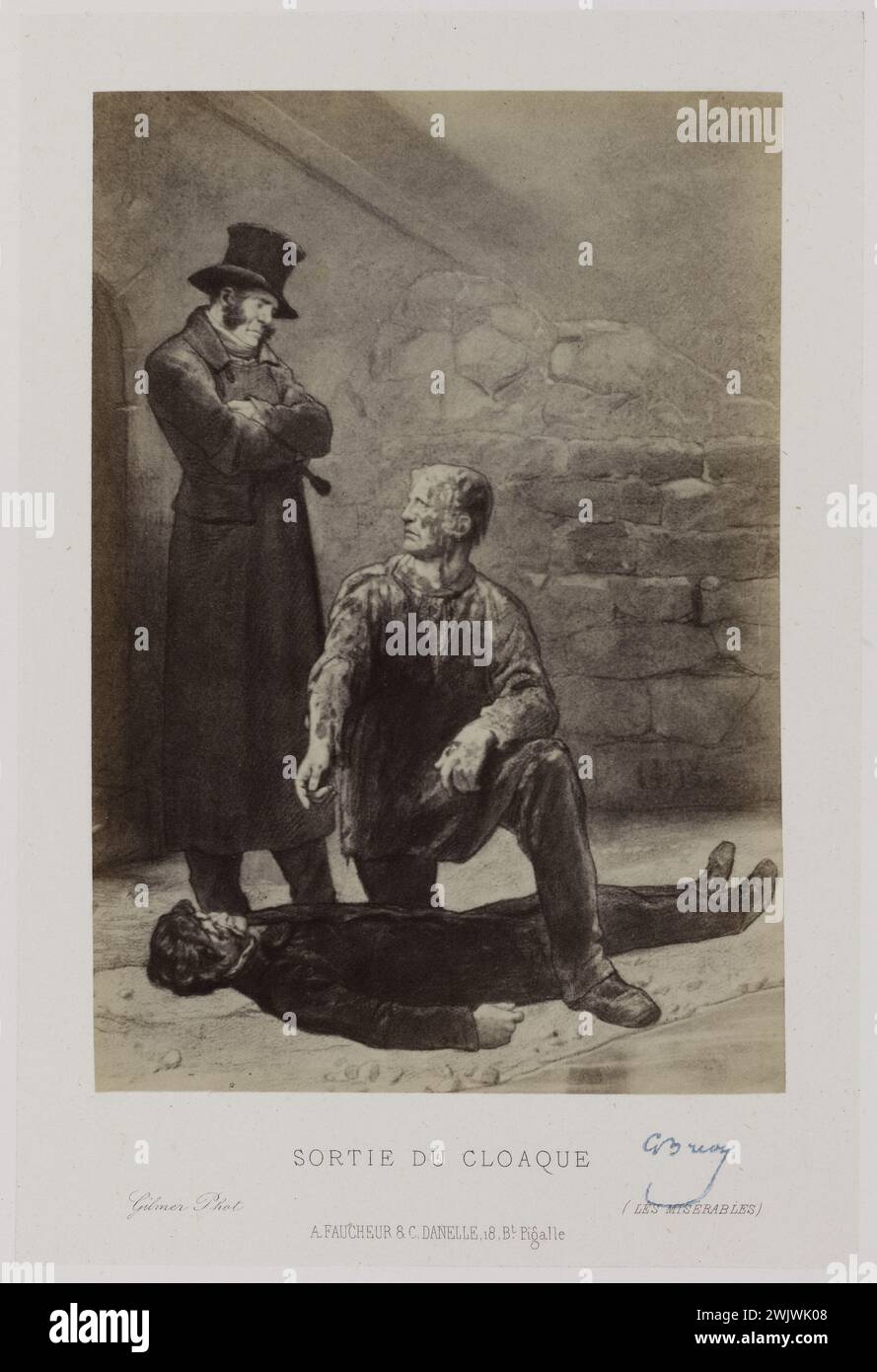 Gustave Brion (1824-1877). Illustration of the complete works "Les ...