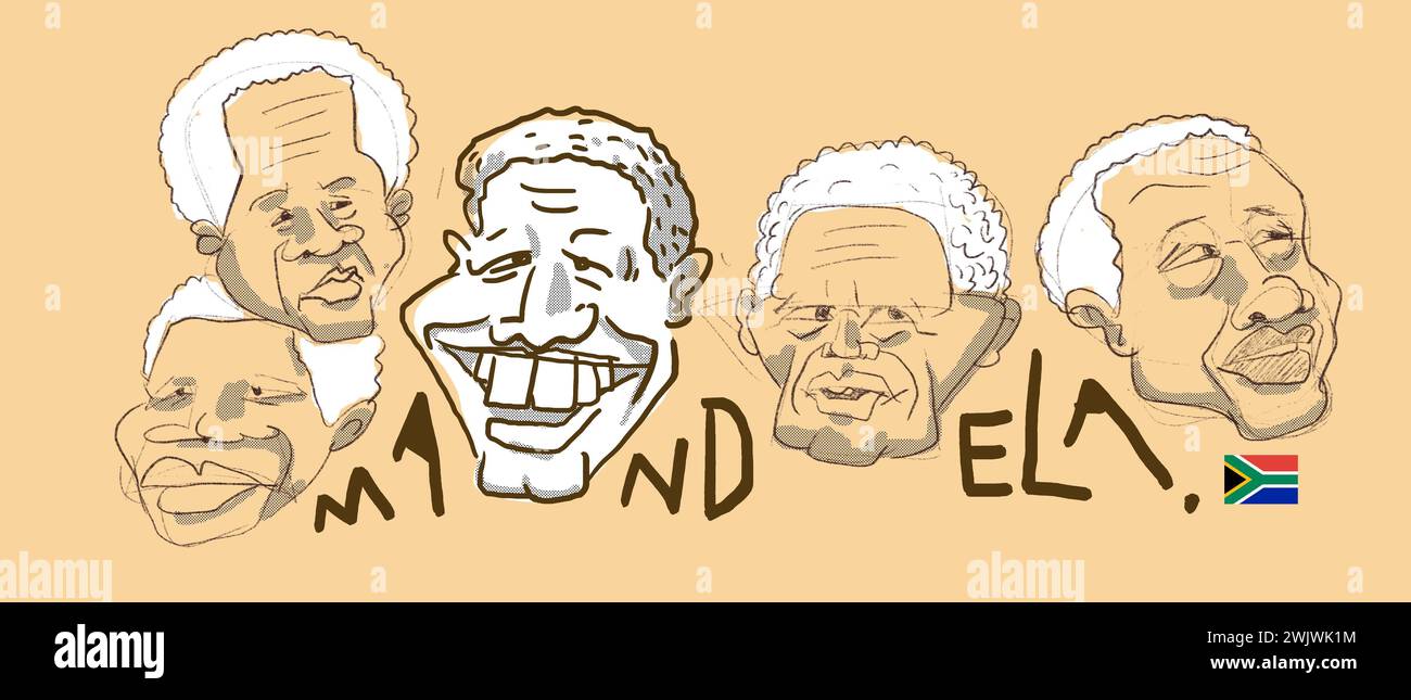 Mandela clipart hi-res stock photography and images - Alamy