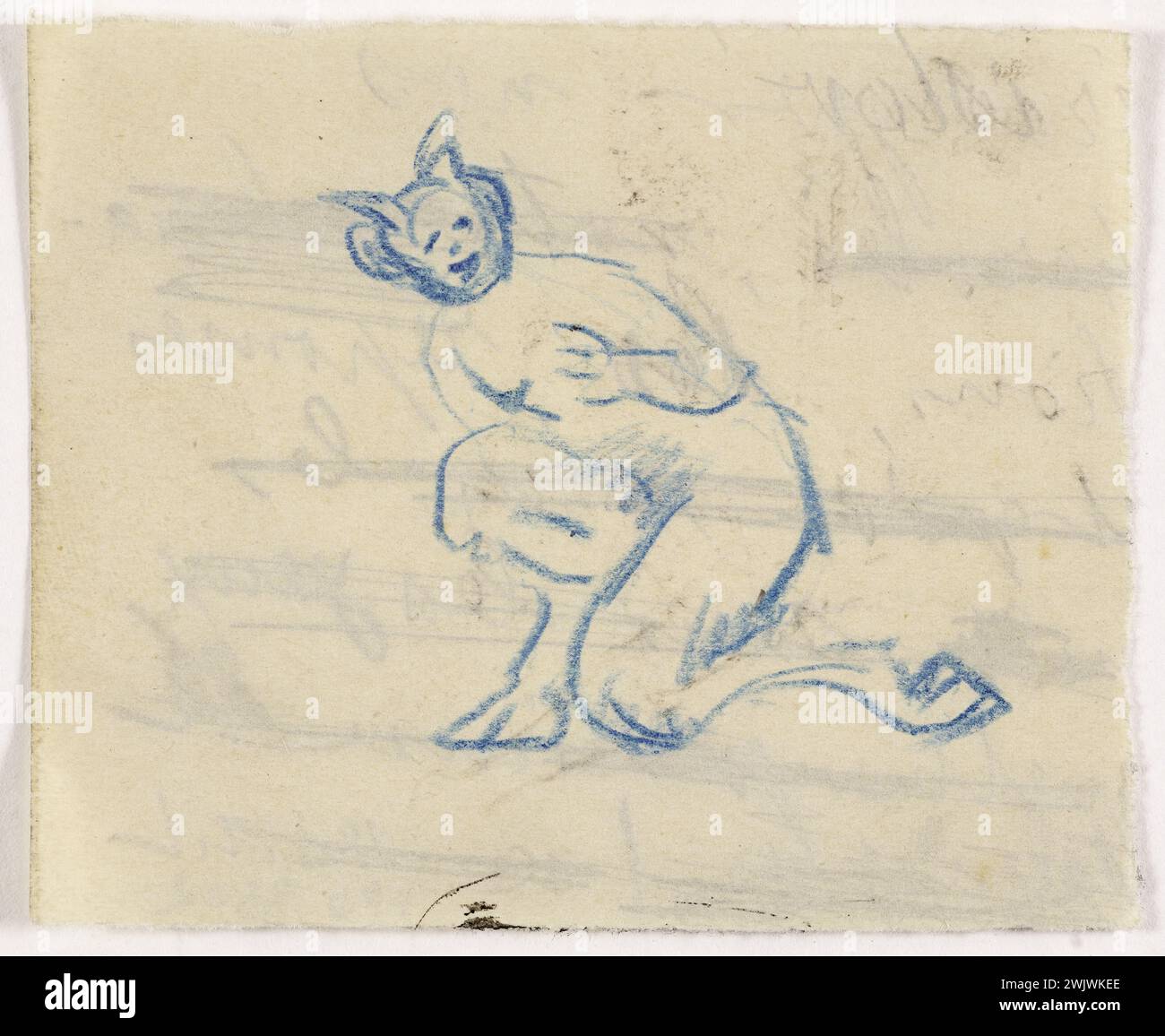 Satyr crouching hi-res stock photography and images - Alamy