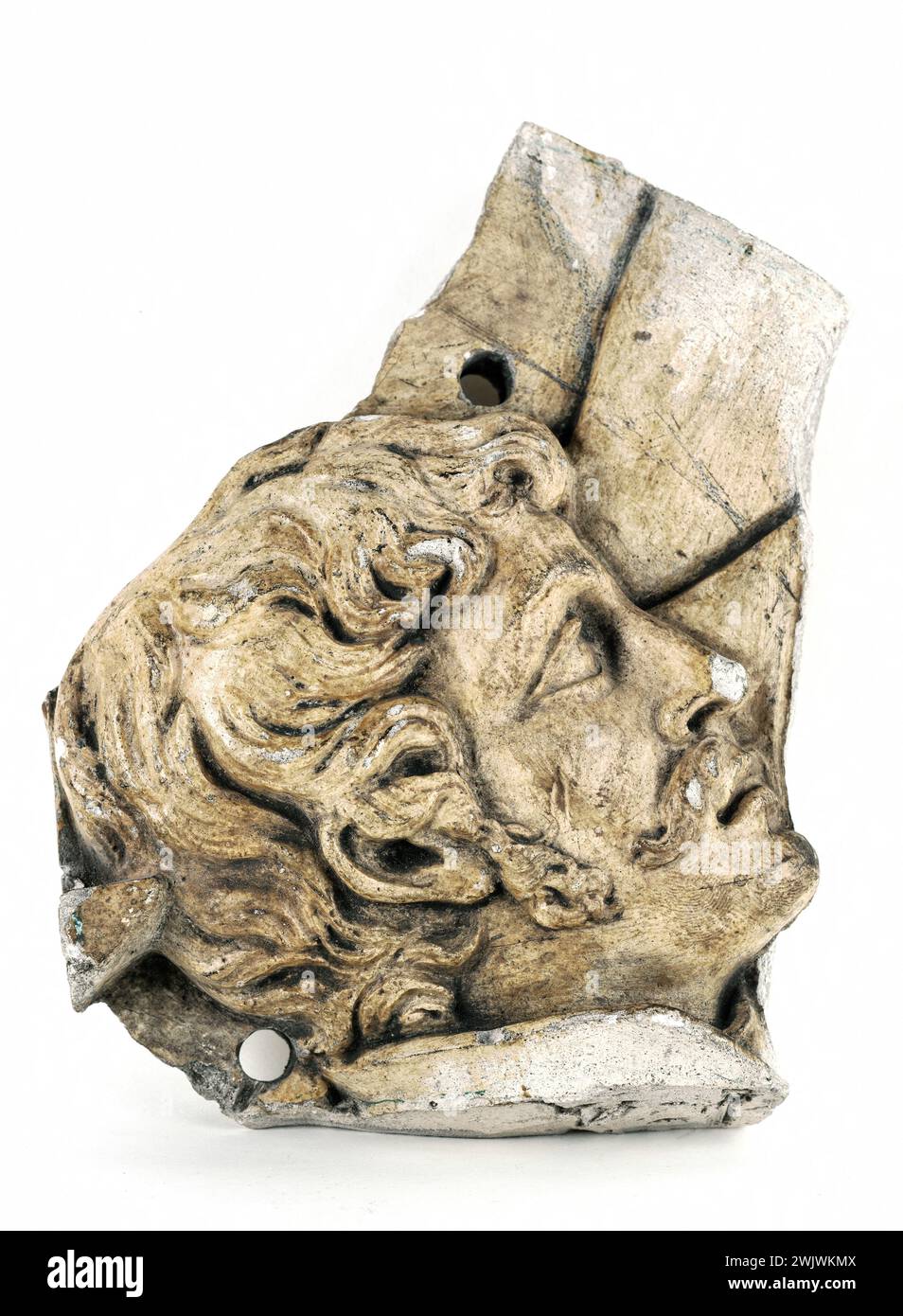 Anonymous. "Molding of a fragment of the Vendôme column". Plaster ...