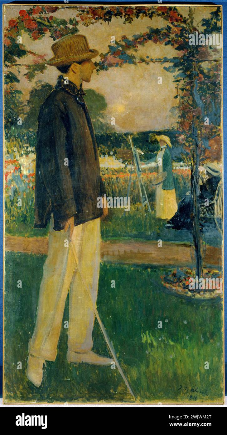 Jacques-Emile Blanche (1861-1942). "Jean Cocteau (1889-1963), writer ...