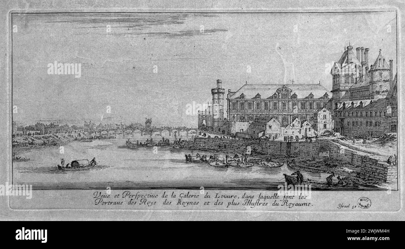 Israel Silvestre and Israel Henriet. "View and perspective of the ...