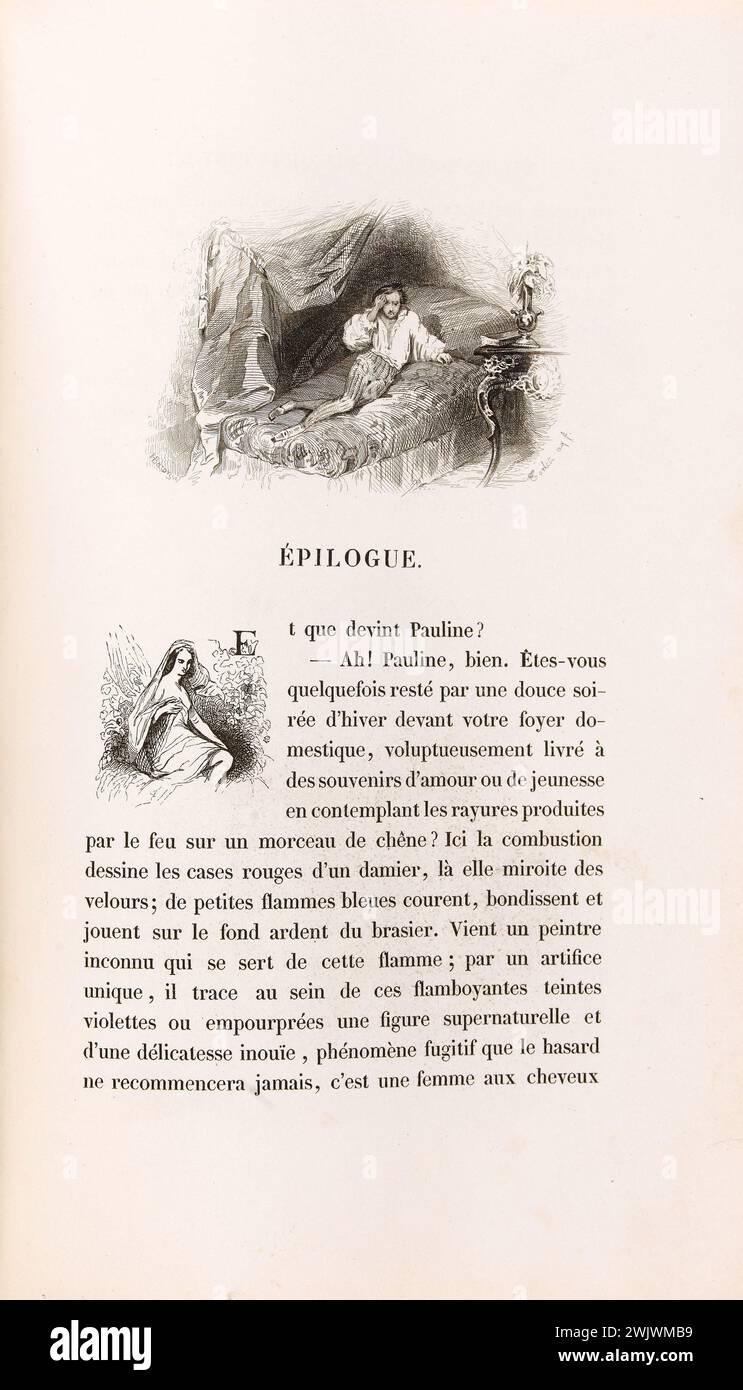 Henri-Charles-Antoine Baron (1816-1885) and Adolphe Torlet. "La Skin de ...