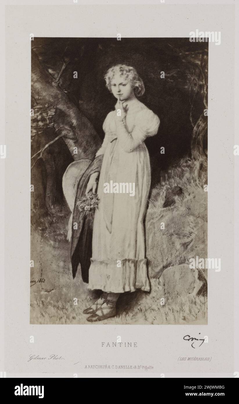 Gustave Brion (1824-1877). Illustration of the complete works "Les ...