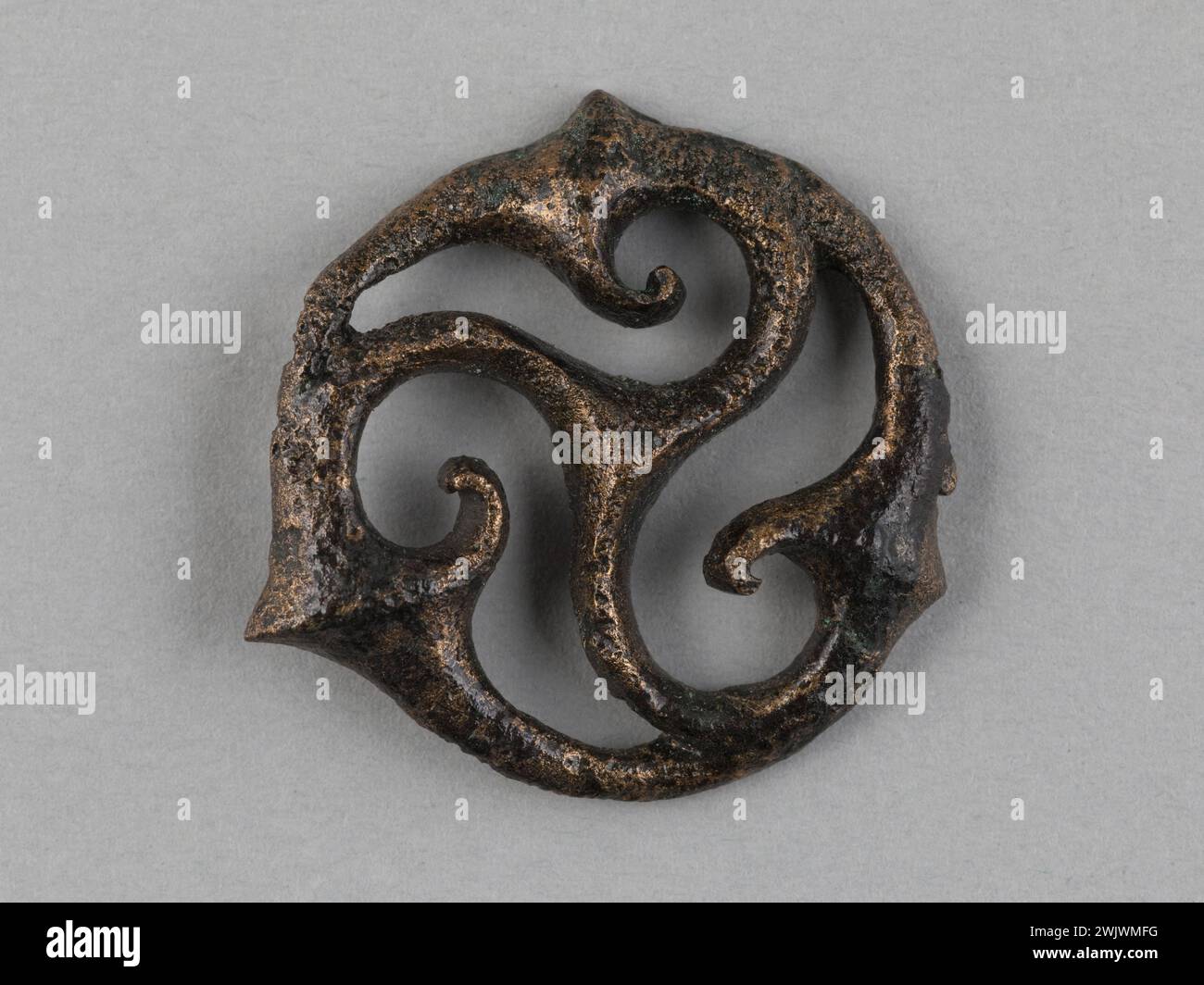 Anonymous (France). Sharp applies. Bronze, Merovingian. Paris ...