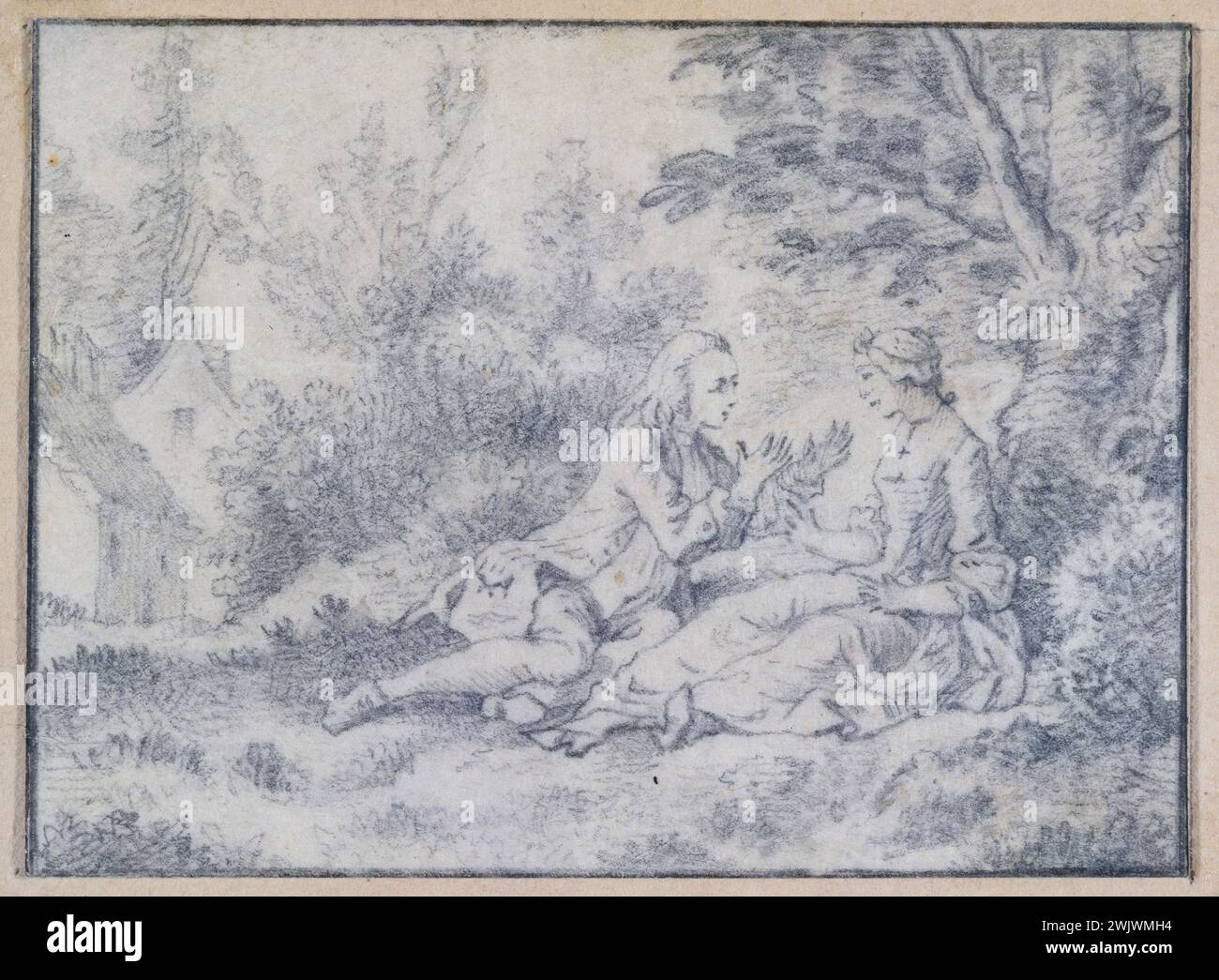 Charles-Nicolas Cochin (1715-1790). "PROPPE is one and to hold is ...