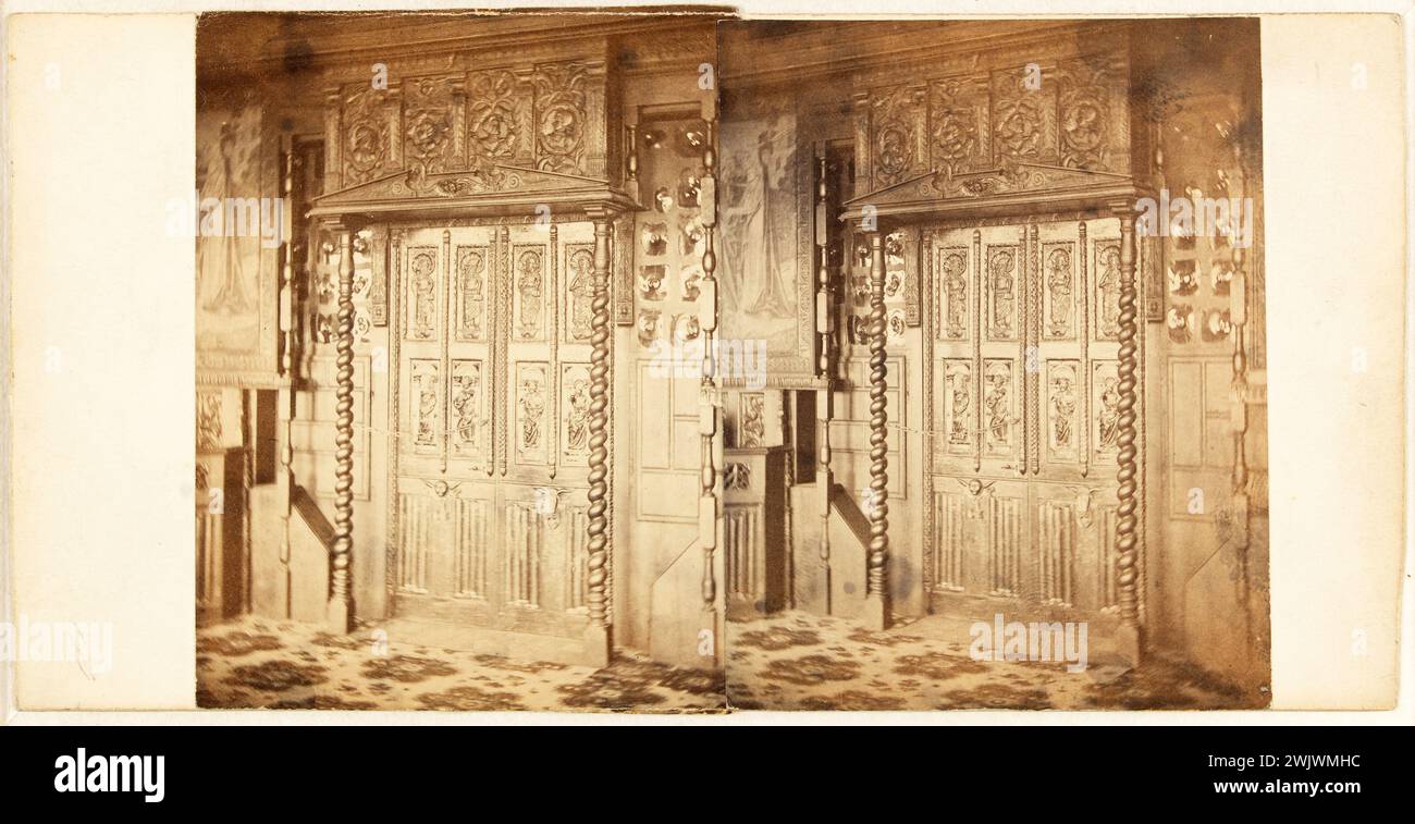 Bacot, Edmond. "Report from Edmond Bacot to Hauteville House: the door ...