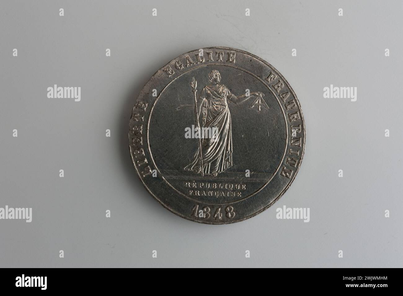 Carnavalet museum, medal collection Right registration on ten lines ...