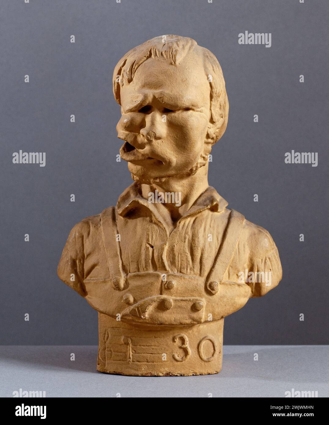 Jean-Pierre Dantan (1800-1869) said Dantan the young. Caricature of the ...