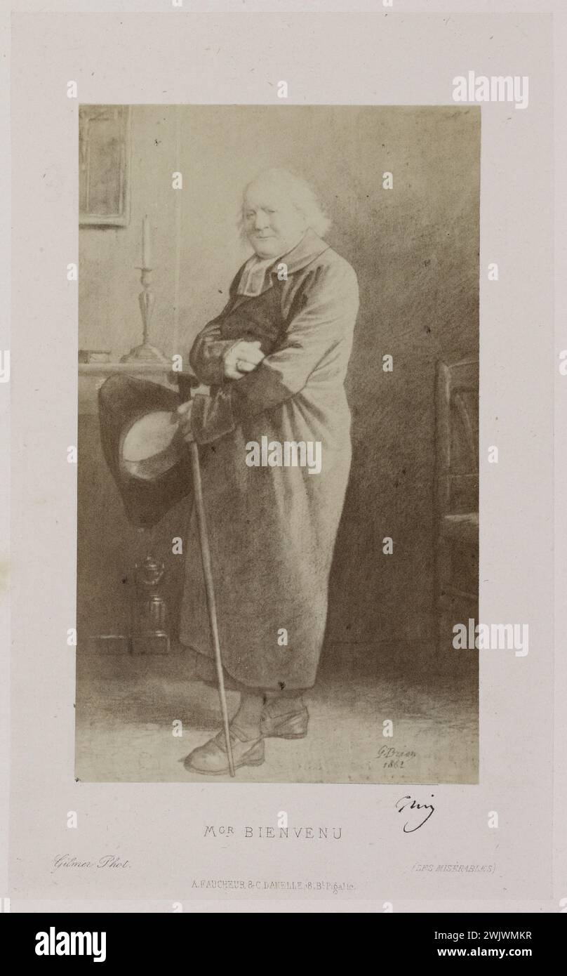 Gustave Brion (1824-1877). Illustration of the complete works "Les ...