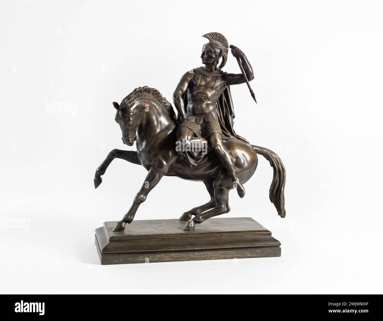 Bosio, Astyanax SCAEVOLA (said the young). "Roman warrior on horseback ...