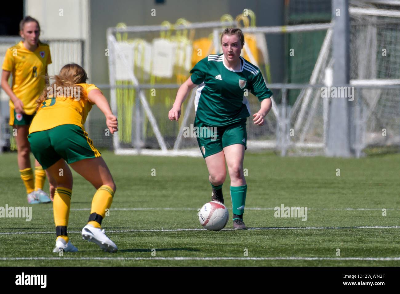 Newtown, Wales. 30 May 2023. Casi Evans of FAW Girls Academy North ...