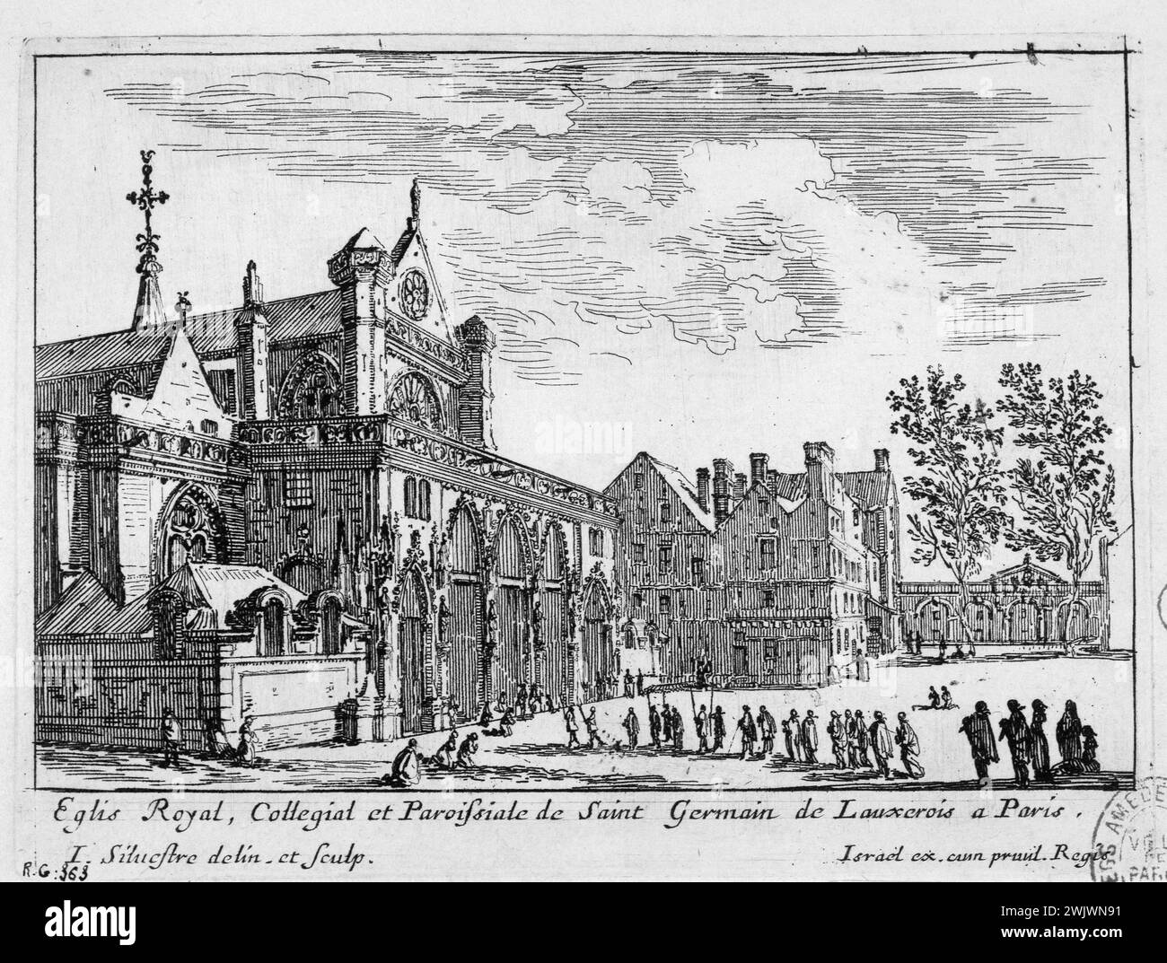 Israel Silvestre (1621-1691) and Israel Henriet (1590-1661). "Royal ...