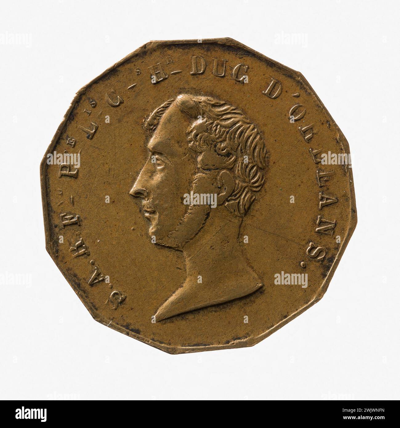 Souvenir of the accident of the Duke of Orleans, July 13, 1842. Cuper ...