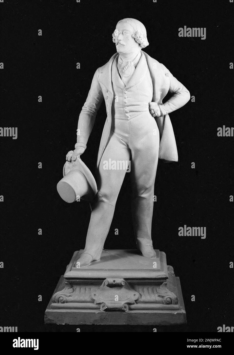 Jean-Pierre Dantan (1800-1869) said Dantan the young. Statuette of the ...