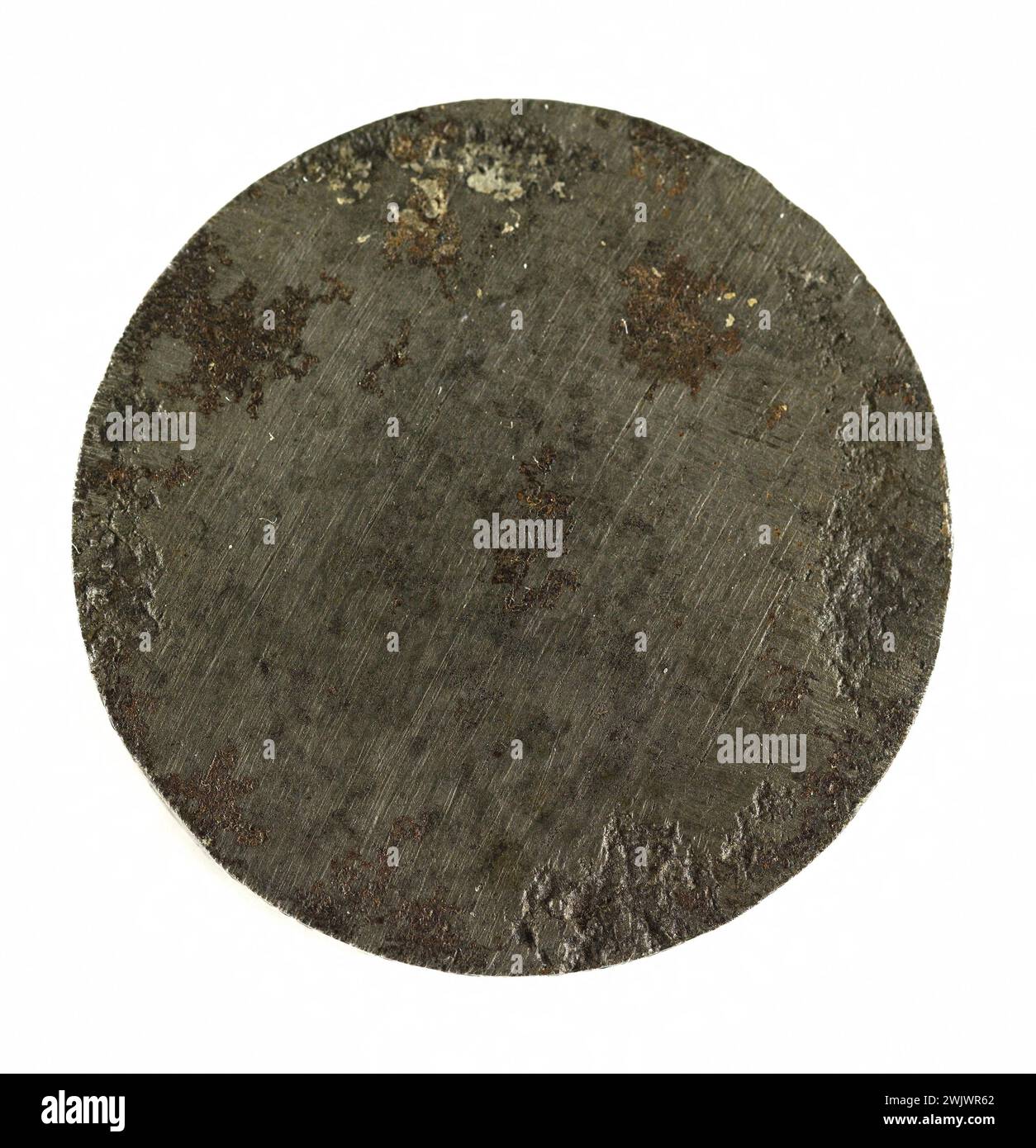 Rod. Medal matrix. Queen Marie-Amélie. Metal, steel. Nineteenth century ...