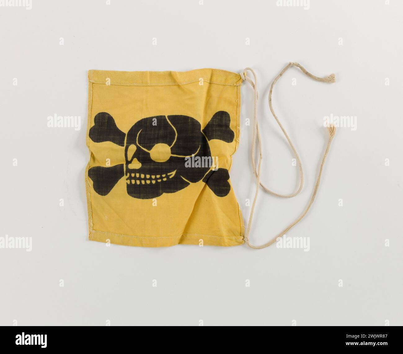Unknown. "German pennant for gas/mined zone, reused by the AMM8" Pirate ...
