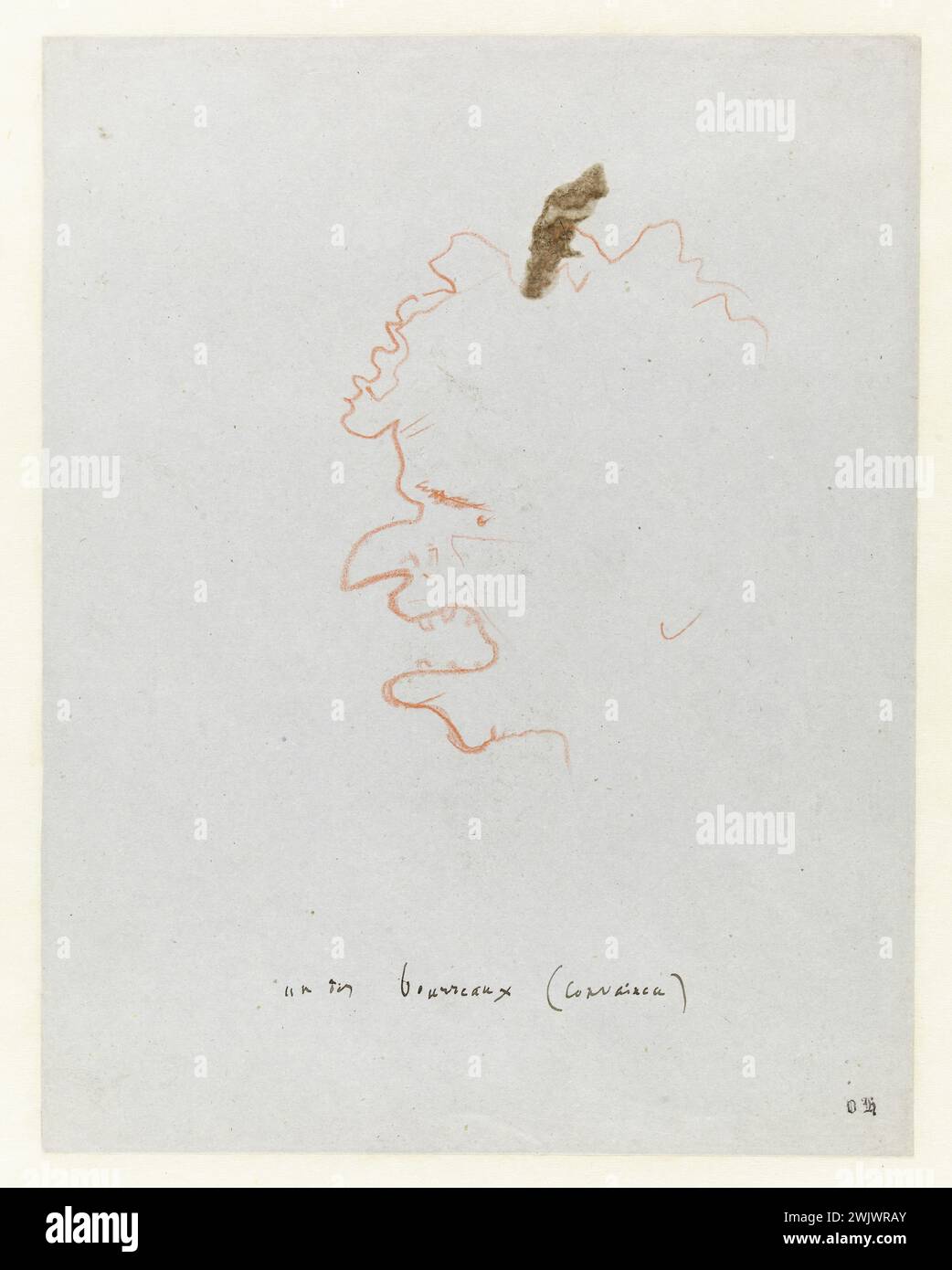 Victor Hugo (1802-1885). "One of the executioners (convinced)". Red ...