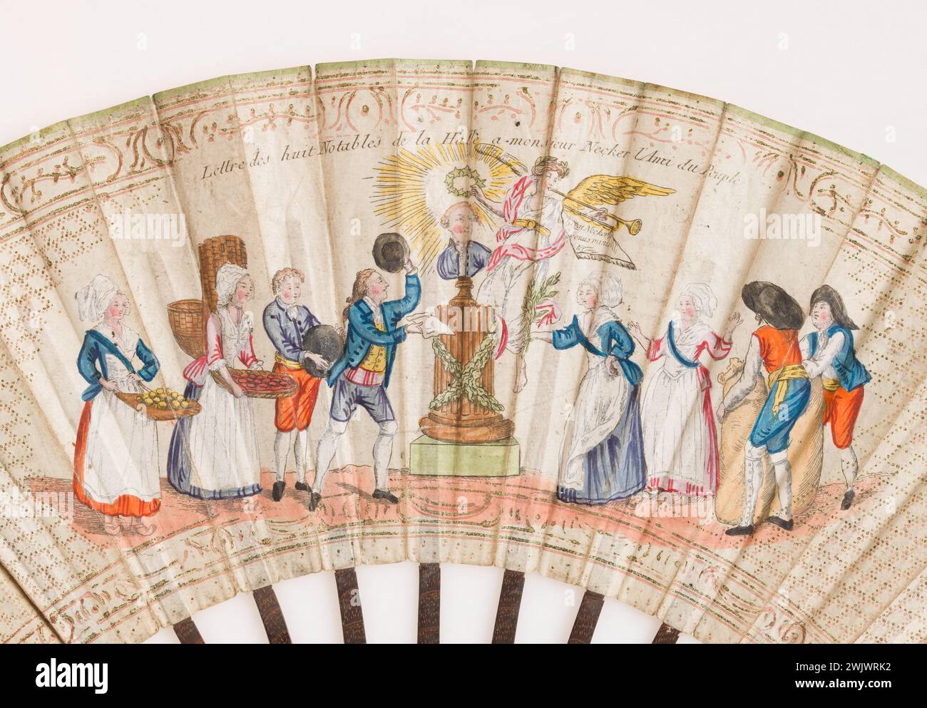 Eventail: "Letter of the eight notables from the hall to Mr. Necker ...