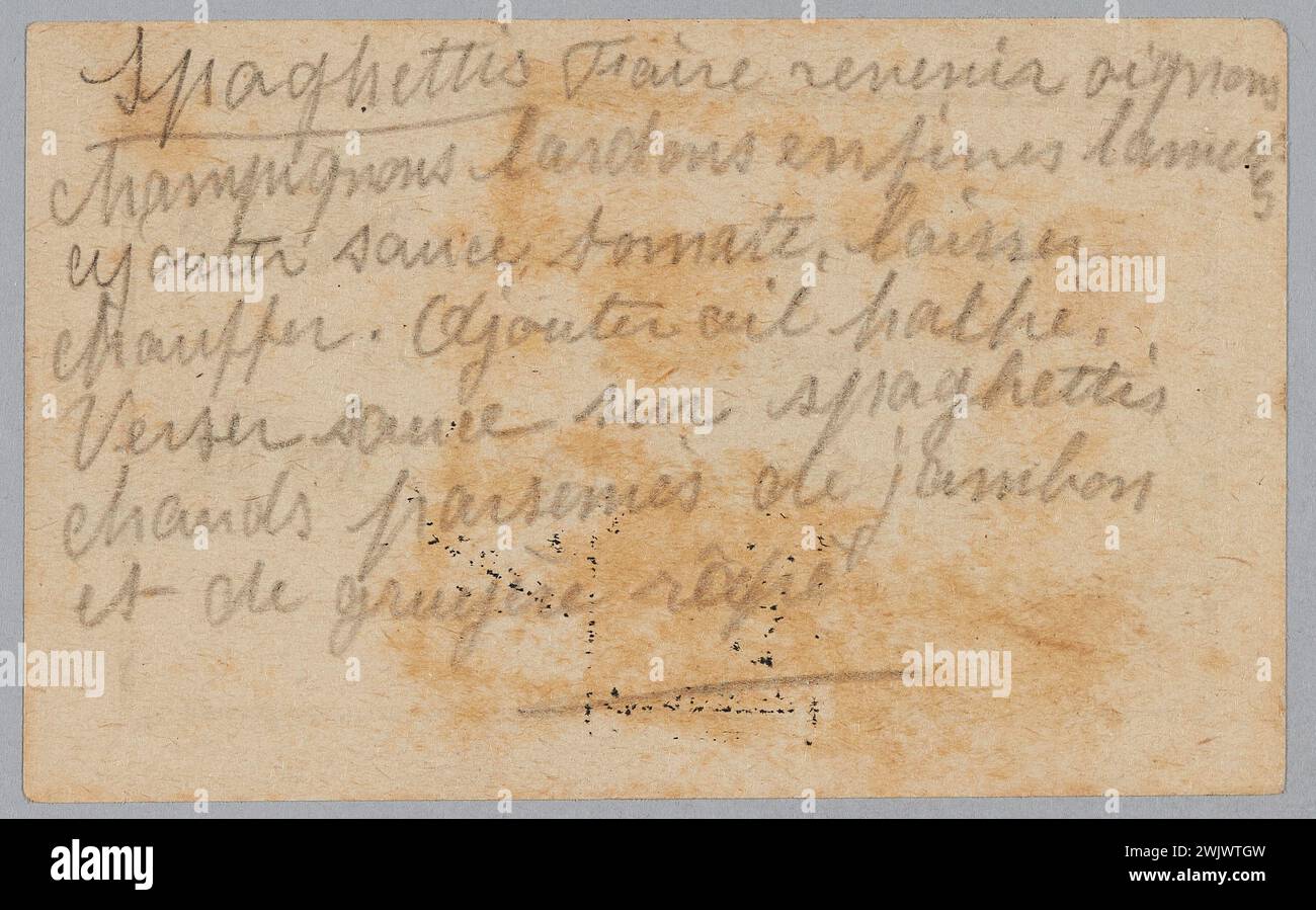 Hugo Schneider Ag (n. - d.), Fund label containing four panzerfaust 60 ...