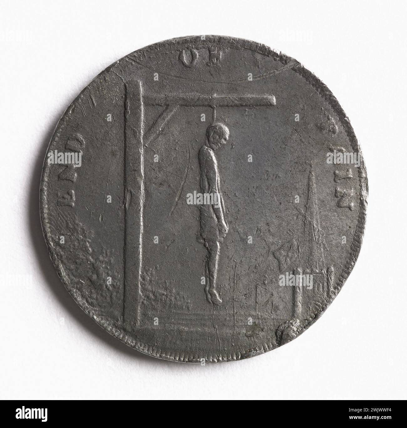 End of Pain ", January 21 Etain, 1793. Paris, Carnavalet museum. Medal ...