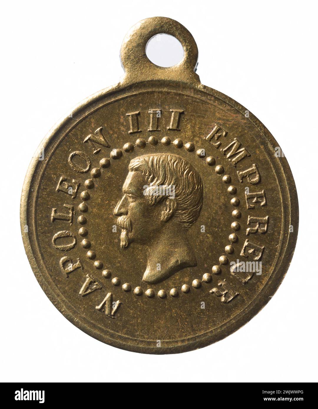 Golden museum medal hi-res stock photography and images - Alamy