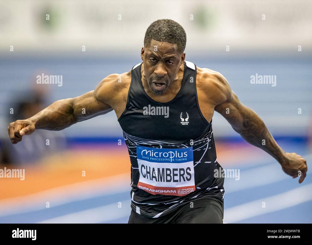 Sport athletics dwain chambers hi-res stock photography and images - Alamy