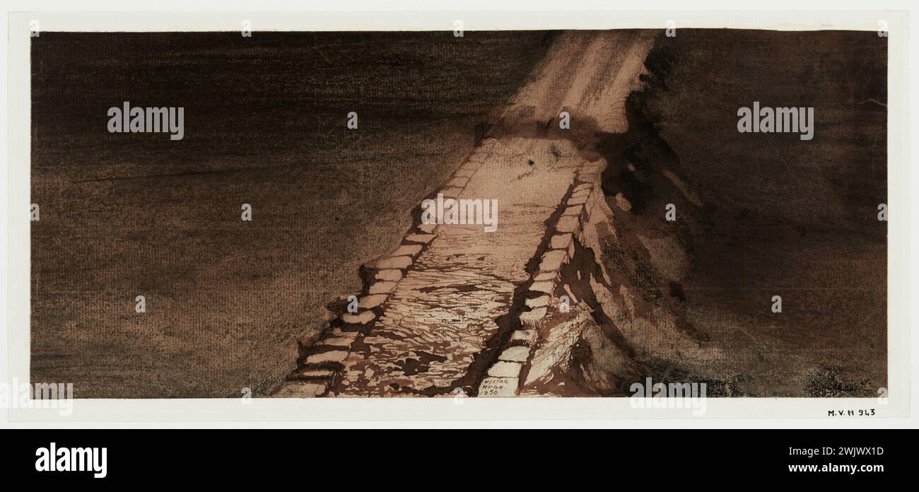 Hugo, Victor (n.1802-02-26-D.1885-05-22), Chaussée (common name), 1850 ...