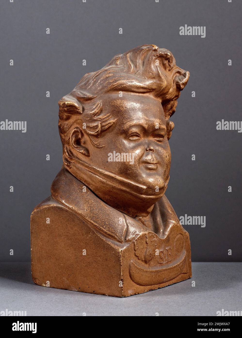 Jean-Pierre Dantan (1800-1869) said Dantan the young. Caricature of ...