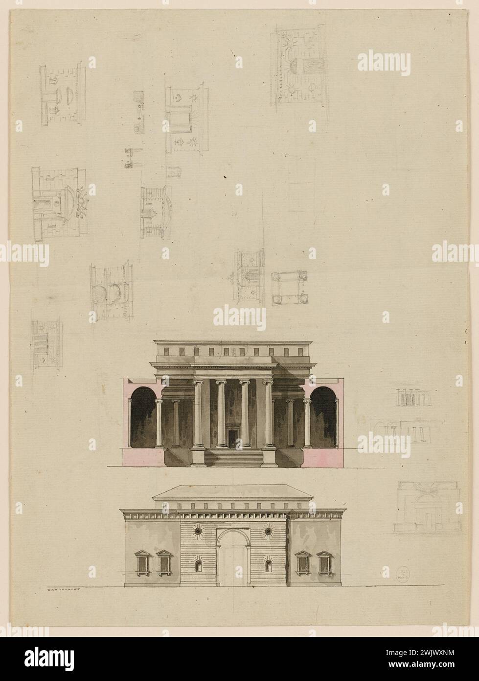 Claude nicolas ledoux 1736 1806 hi-res stock photography and images - Alamy