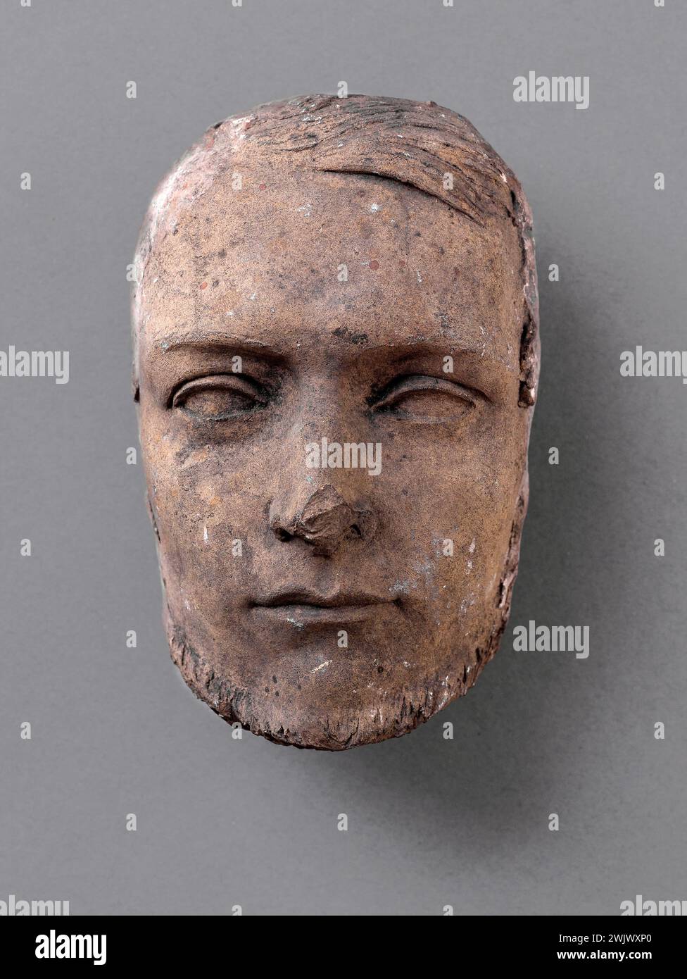 Jean-Pierre Dantan (1800-1869), said Dantan the young. Unknown mask ...