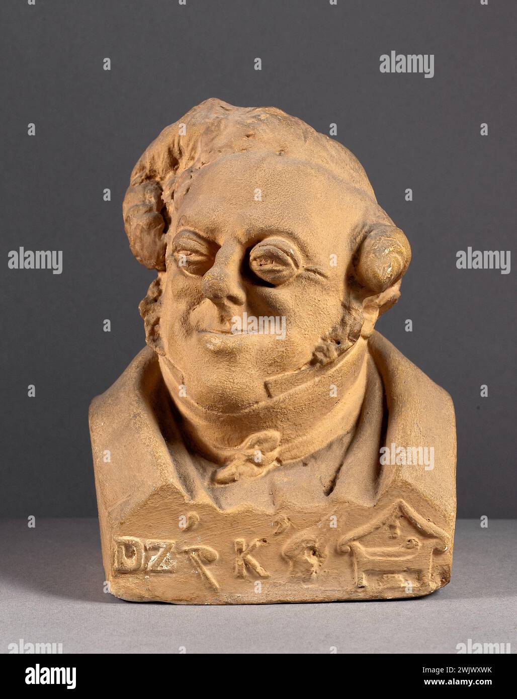 Jean-Pierre Dantan (1800-1869) said Dantan the young. Caricature of ...