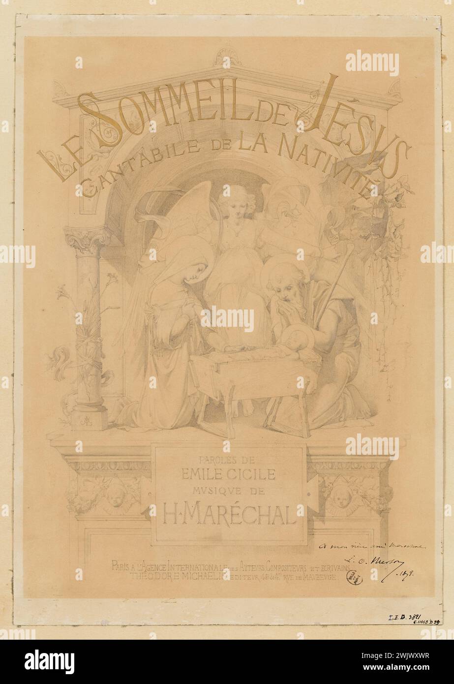Merson, Luc-Olivier (n.1846-05-21-D.1920-11-14), cover page for the ...