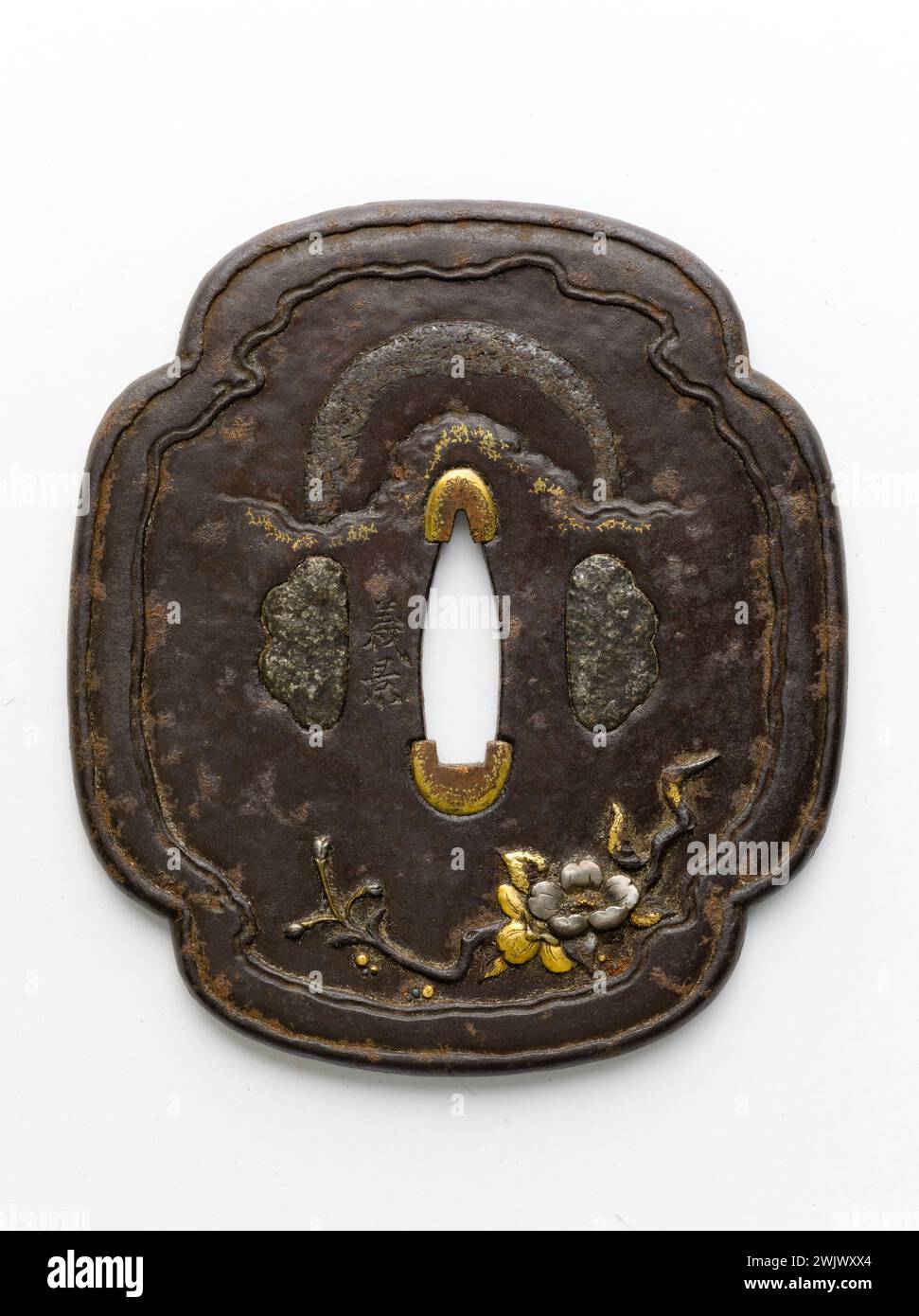 Tsuba. Japan. Fer. Paris, Musée Cernuschi. Assessment, armaments, Asian ...