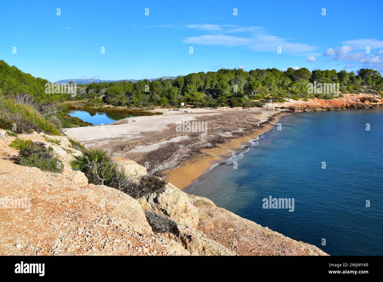 Gran Recorrido GR 92, Costa Dorada, Spain Stock Photo - Alamy