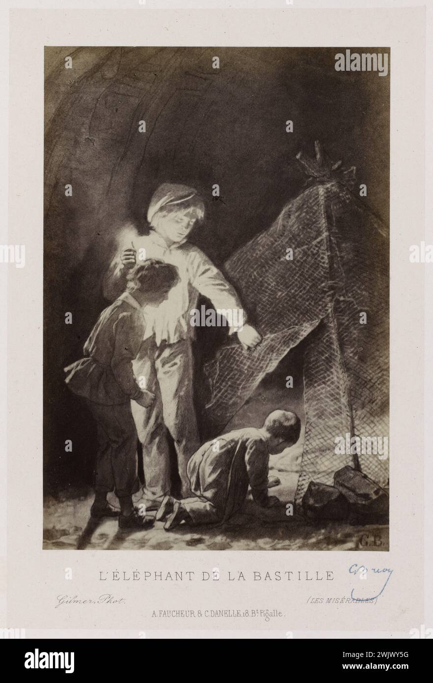 Gustave Brion (1824-1877). Illustration of the complete works "Les ...