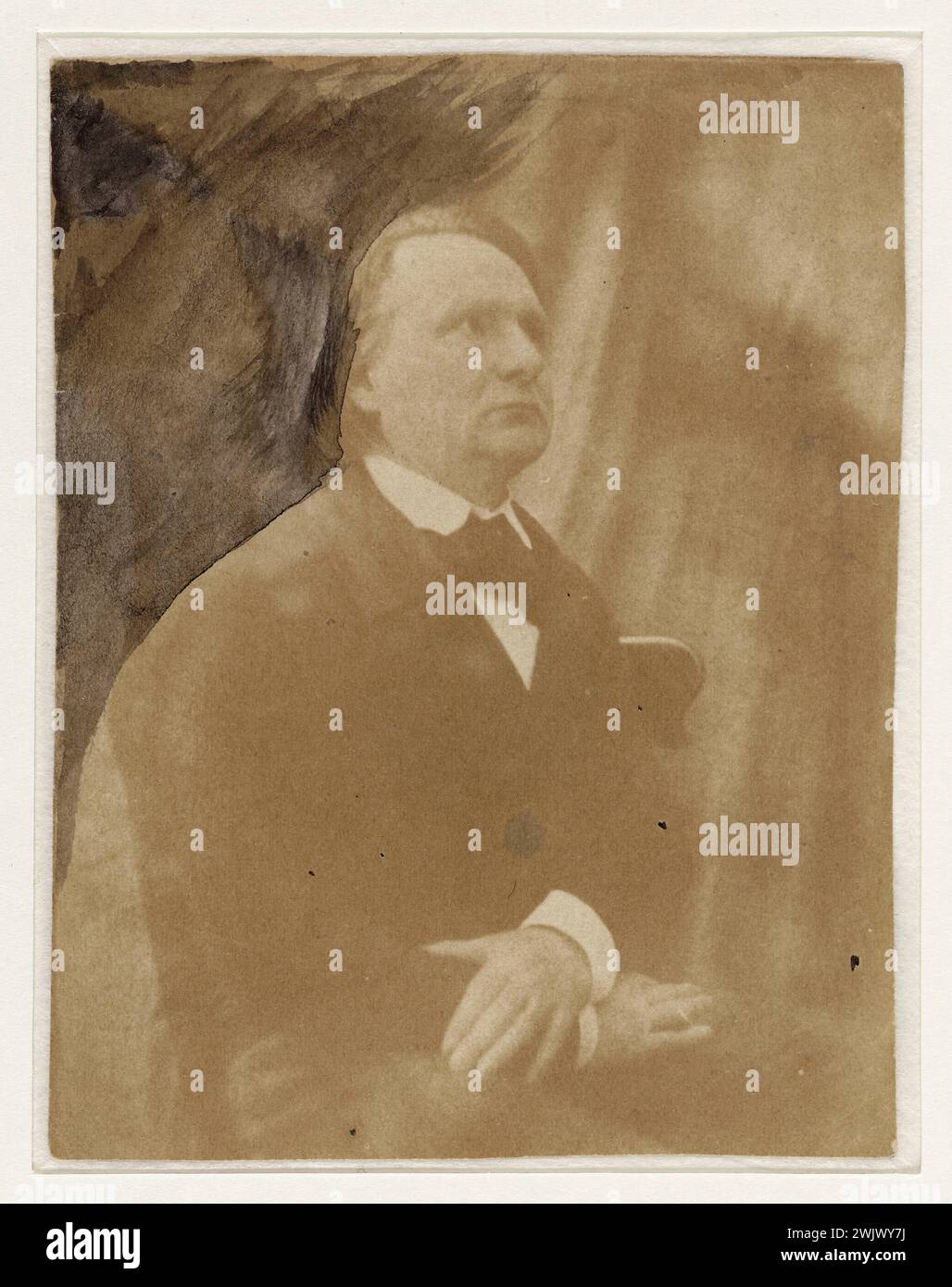 Victor Hugo, 1853-1855. Photograph of the Jersey workshop. Paris, house ...