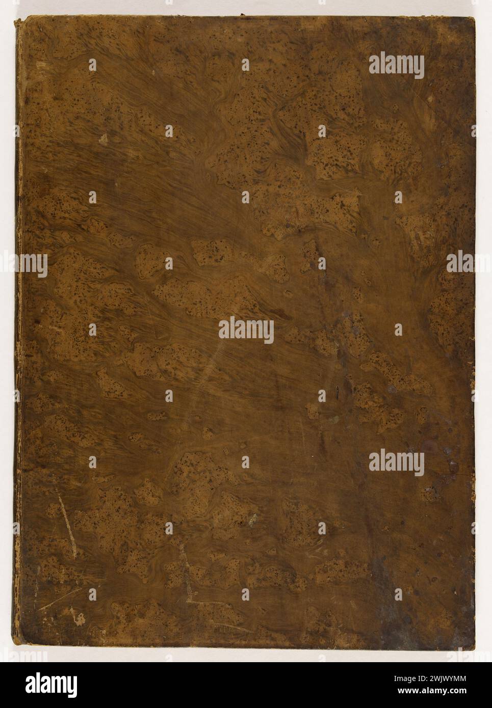 Pierre Boel (1622-1680). Work of P boel. Brown calf, golden irons, in-8 ...