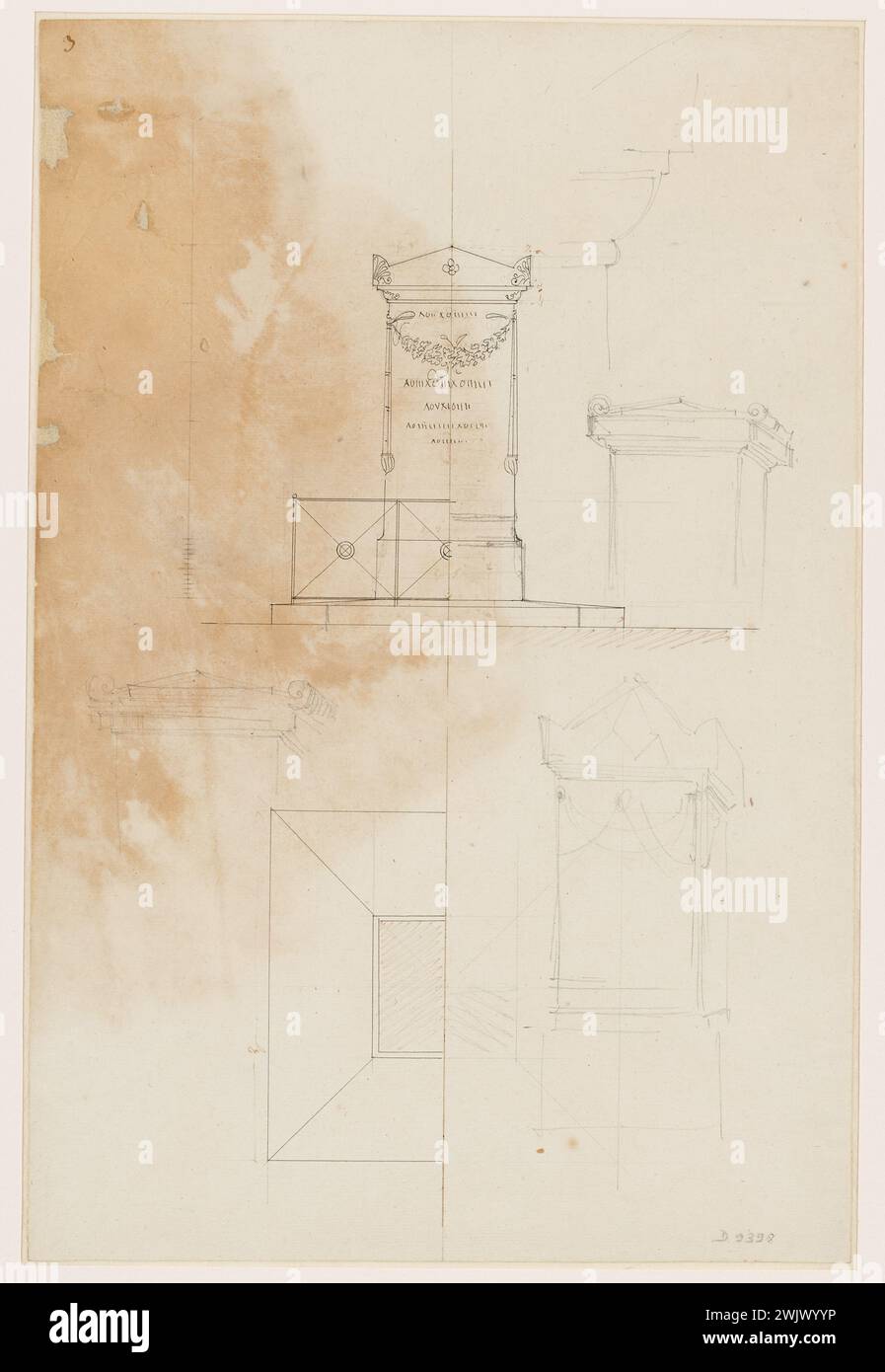 Funeral monument project hi-res stock photography and images - Alamy