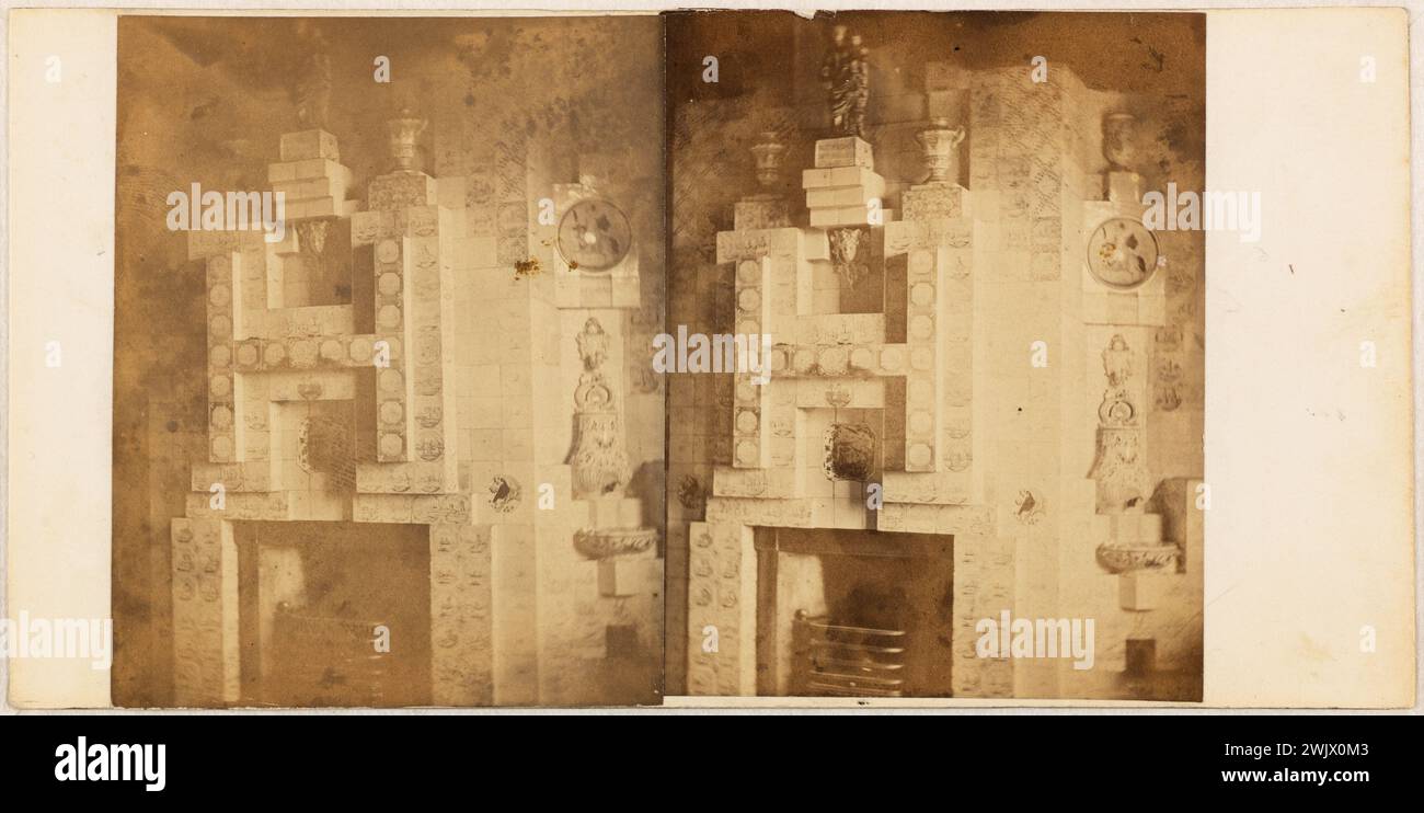 Bacot, Edmond. "Edmond Bacot report in Hauteville House: Dining room ...