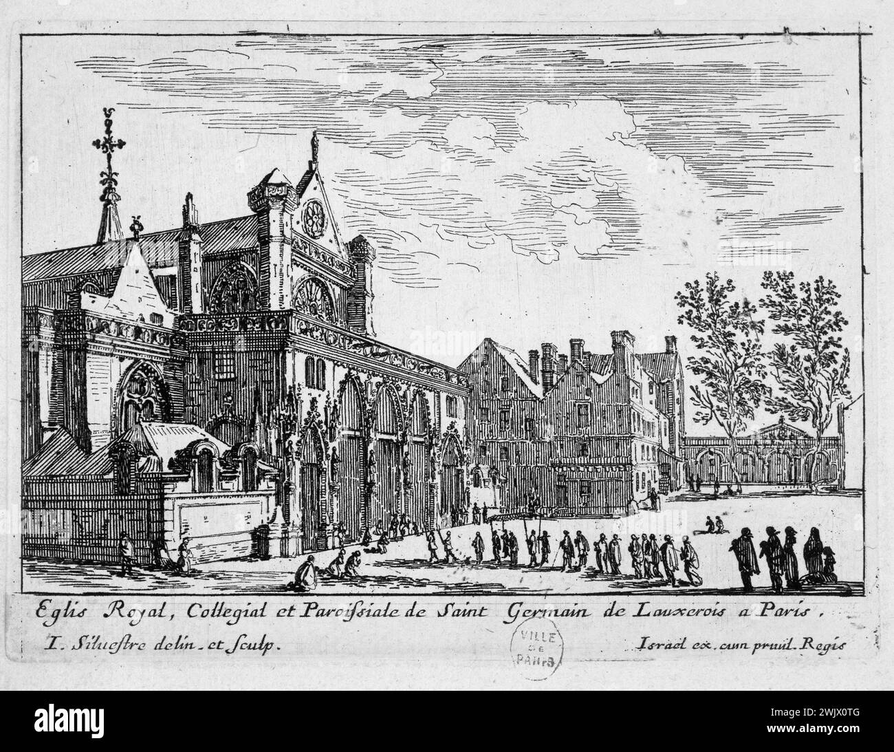 Israel Silvestre (1621-1691) and Israel Henriet (1590-1661). "Royal ...