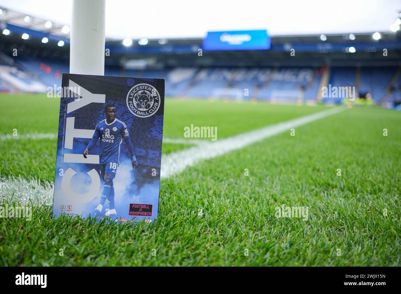 Leicester city football pitch hi-res stock photography and images - Alamy