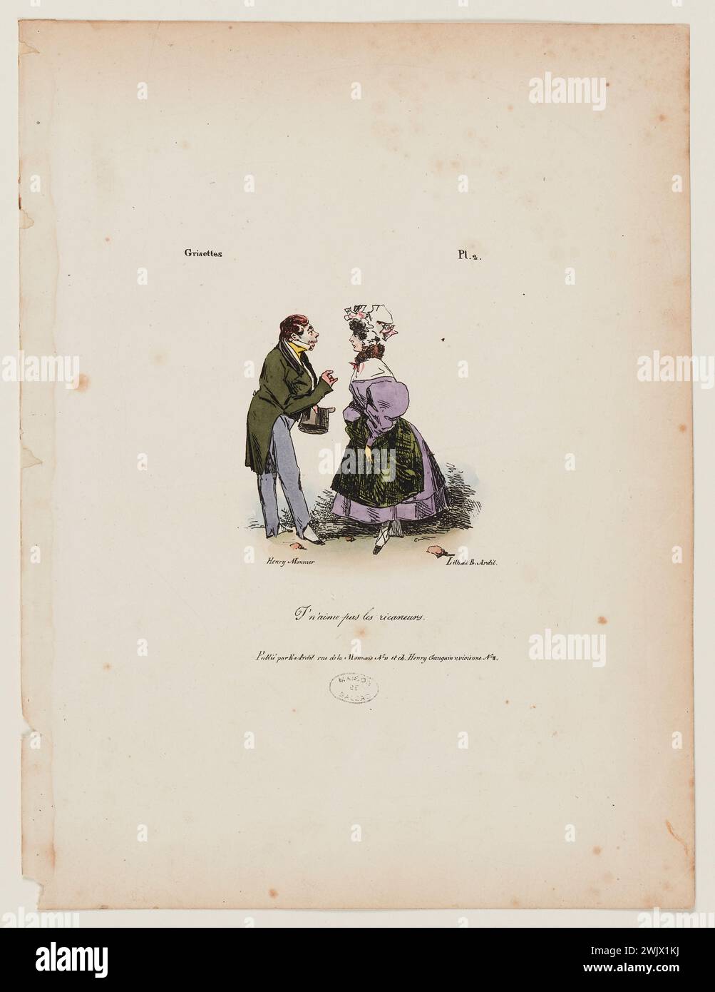 Monnier, Henry Bonaventure (N.1799-06-07-D.1877-01-03), I don't like ...