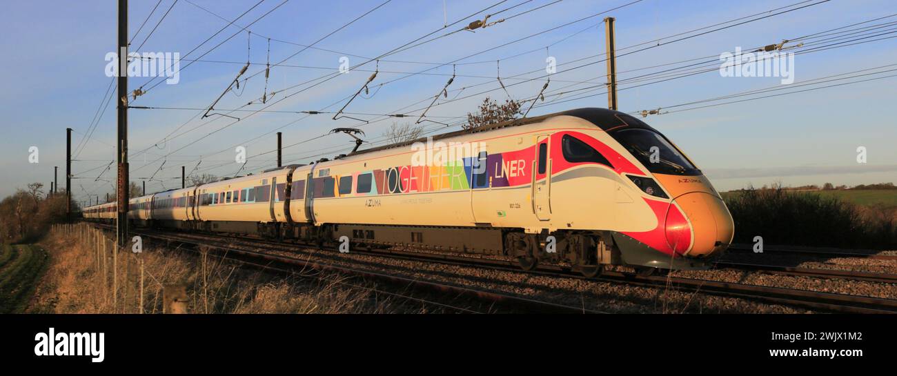 Lner 801206 train hi-res stock photography and images - Alamy