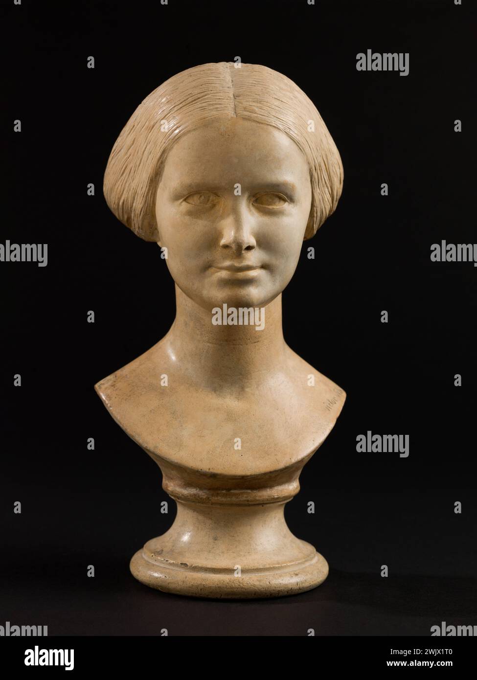 Victor Vilain. "Claire Pradier". Plaster. Paris, house of Victor Hugo ...