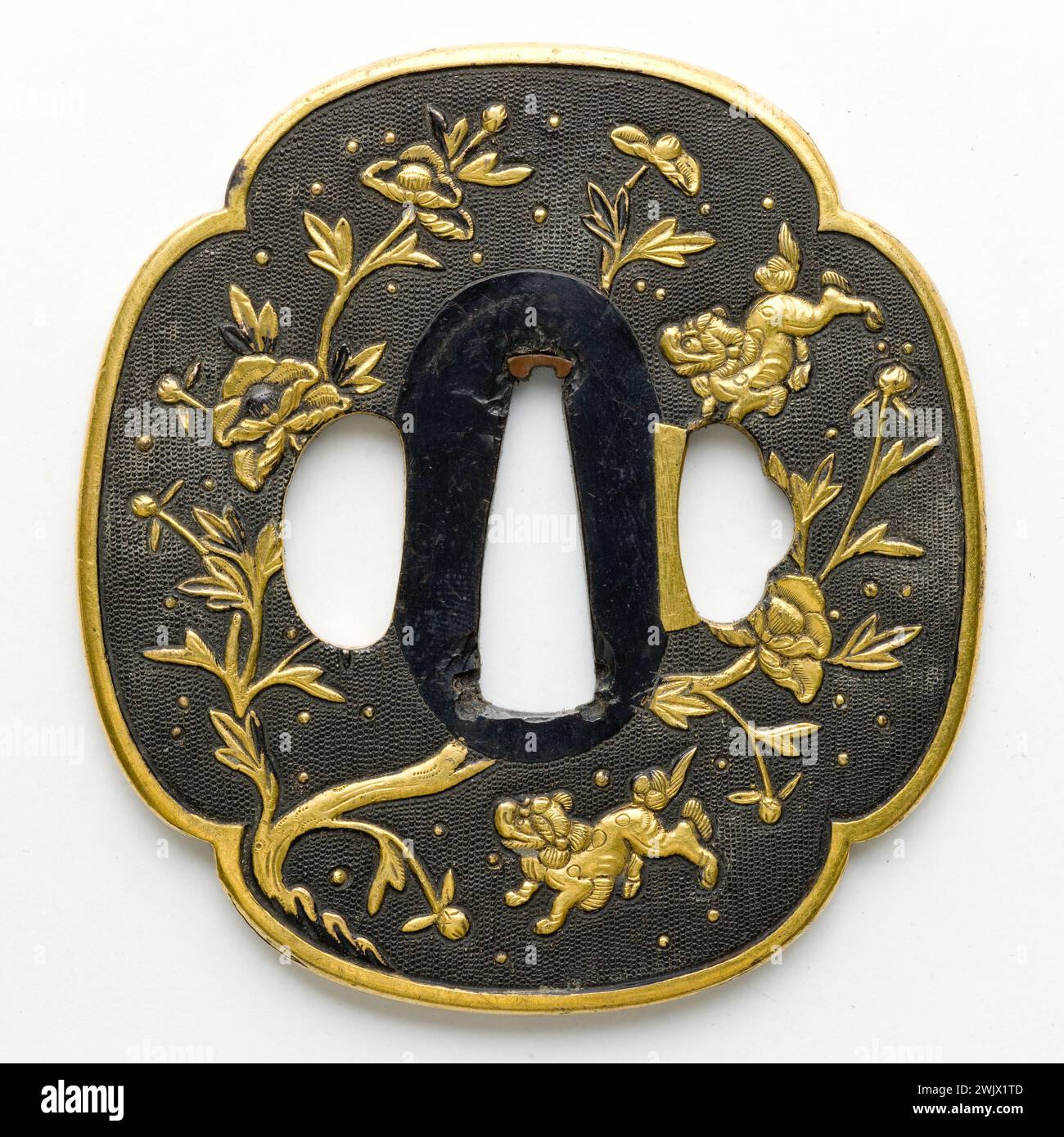 Tsuba. Japan. Fer. Paris, Musée Cernuschi. Assessment, armaments, Asian ...